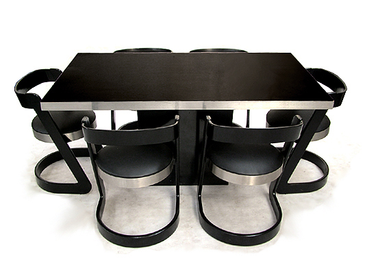 Willy Rizzo - 70's dining set